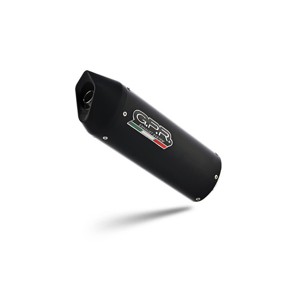 Marmitta Slip-on GPR furore nero per Yamaha 600 XT Z TENERE 1985-1986 ...