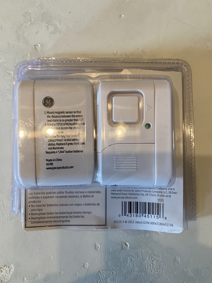 GE Personal Security Window/Door Alarm, 2-Pack 45115 | eBay
