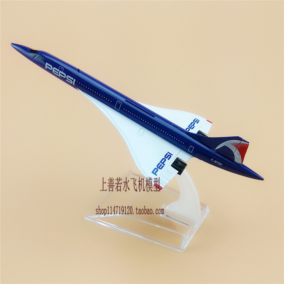 Air France Supersonic Pepsi Pepsi Concorde Alloy Simulation Aircraft ...