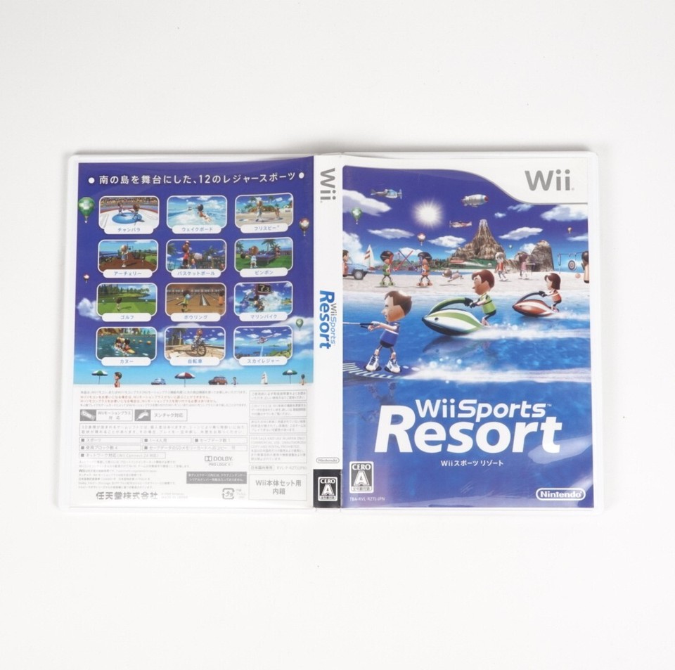 【REGION LOCKED】Wii Sports Resort Nintendo Wii Japanese Version US ...