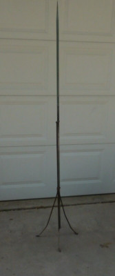 Weathervanes & Lightning Rods - Antique Cast Iron Lightning Rod