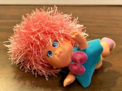 1990's KOOSHIE KOOS DOLL ~ ODDZON HASBRO ~ BABY GIRL PINK HEAD ...