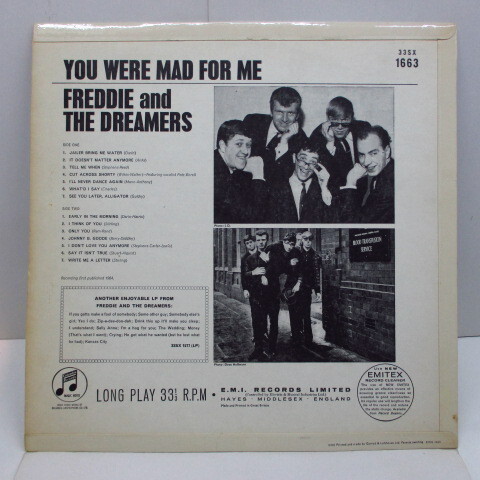 Freddie And The Dreamers-You Were Mad For Me Uk Orig.Mono L | eBay
