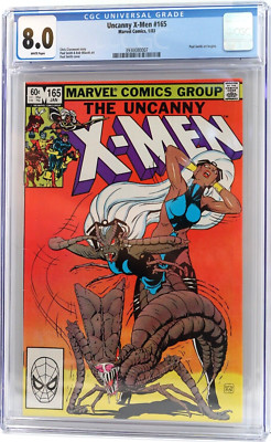Vintage 1983 Marvel Comics - Uncanny X-Men #165 CGC 8.0 Comic Book | eBay