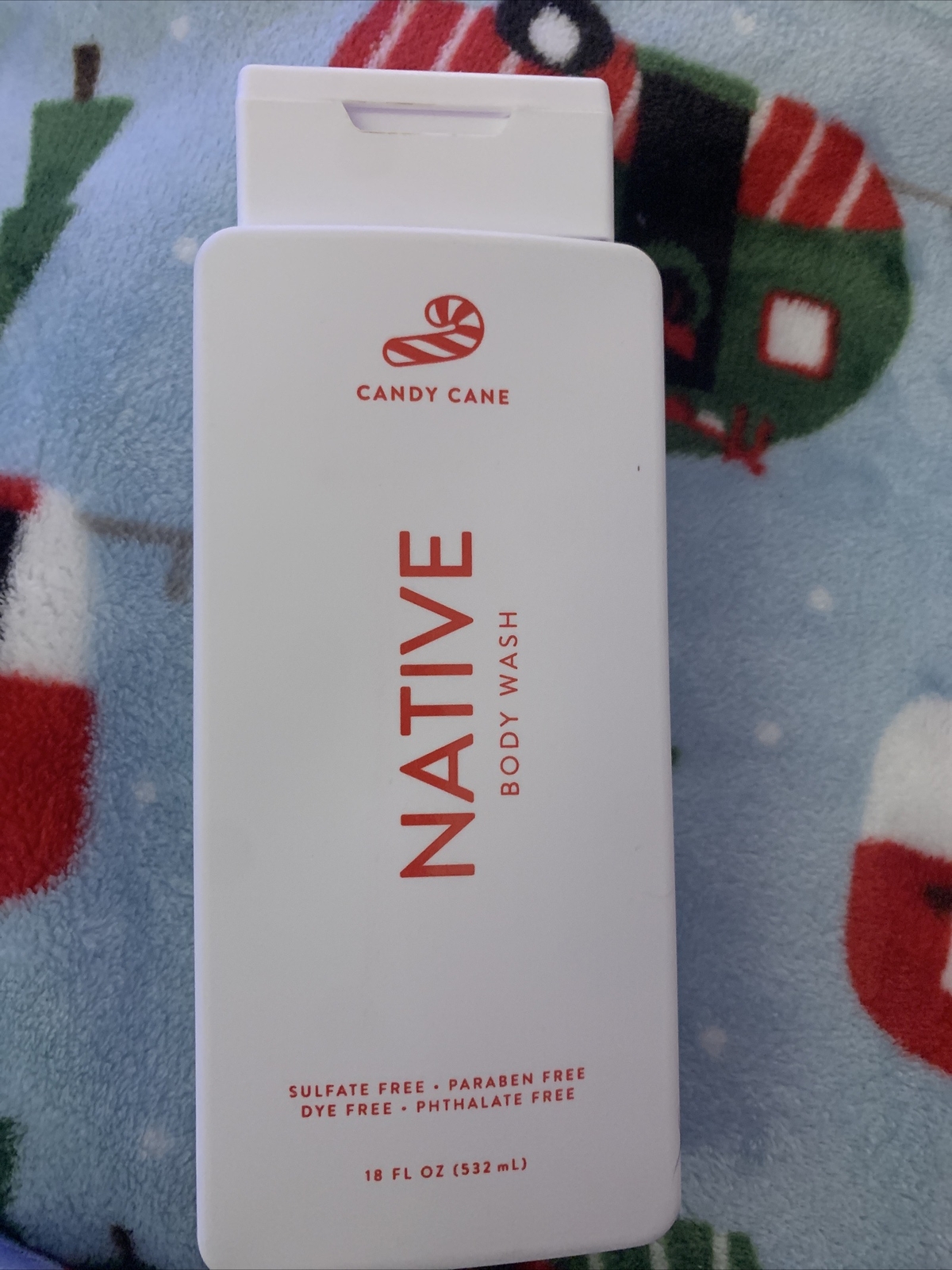 Native Candy Cane Peppermint Body Wash 18 Oz Seasonal Limited Edition ...