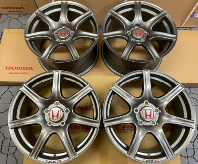 【Limited Item】 HONDA ACURA OEM WHEEL RIMS FRONT REAR METALLIC GREY for ...