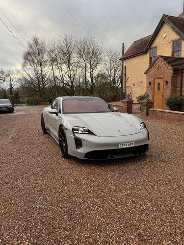 Porsche Taycan Gts 2023 73 reg fully loaded Crayon Grey Passenger ...