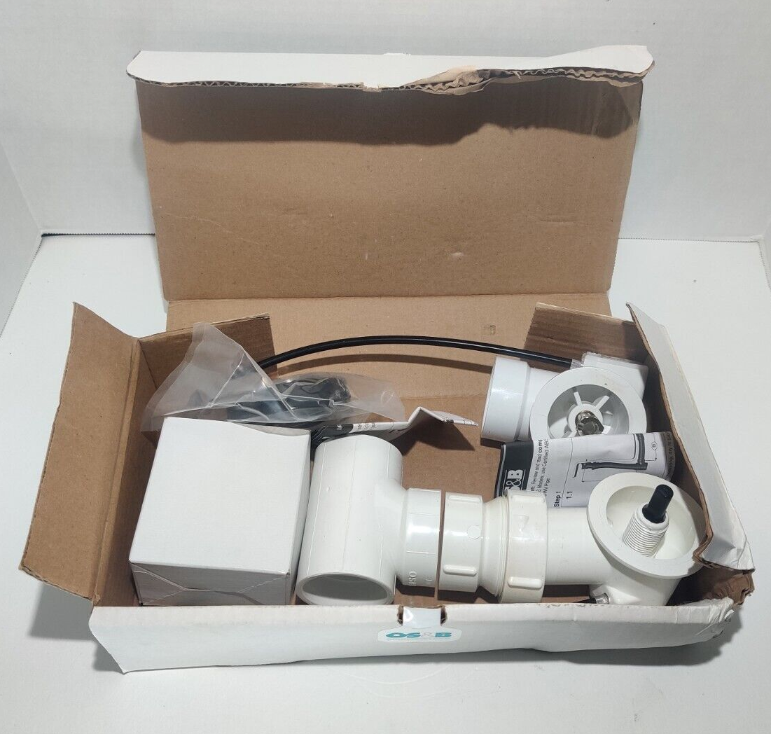 OS&B 5153CK-BCP PVC OFFSET WASTE & OVERFLOW CABLE-DRIVE KIT in Brushed ...