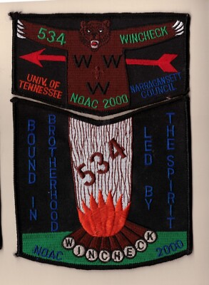 OA 2-pc - Wincheck 534 - Mint - NOAC 2000 - Black Border | eBay