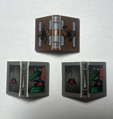 3 Lego Harry Potter Spell books Tom Riddle & Grey Dragon/Spider 4730 ...