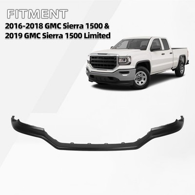 Front Upper Bumper Cover For GMC Sierra 1500 2016 2017 2018 Primed ...