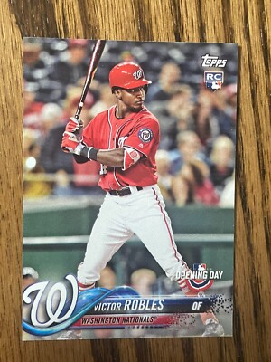 2018 Topps Opening Day RC #127 Victor Robles - Washington Nationals | eBay