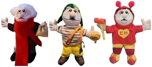 DR SIMI PLUSH CHAPULIN COLORADO DR CHAPATIN CHAPULIN COLORADO 3 PACK | eBay