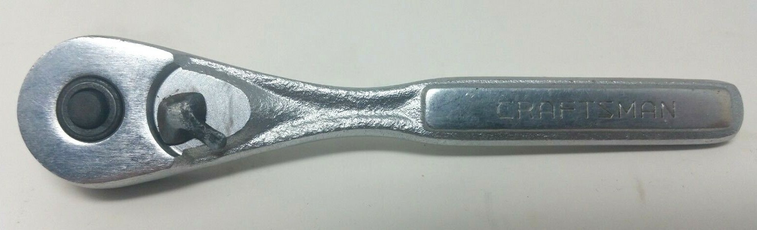 Craftsman 1/4" Ratchets (2) 44807 43175 Excellent Condition No Marks ...