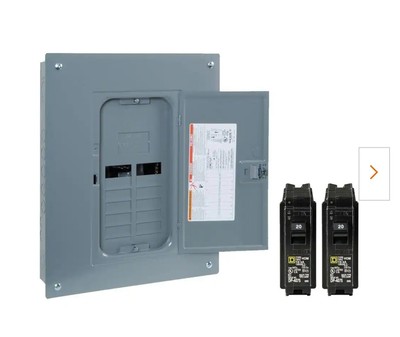 Electrical Panels & Boards - Square D 125 Amp