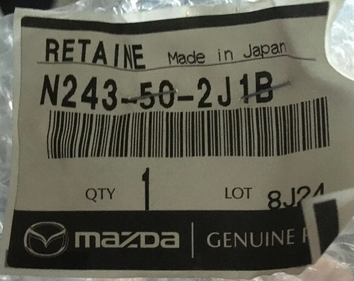 Mazda+OEM+16-18+Mx-5+Miata+Rear+Bumper-side+Retainer+Bracket+Left ...