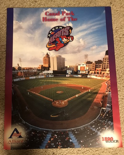 CANAL PARK Home of The AKRON AEROS 11X14 Poster - 1590 WAKR - Akron ...