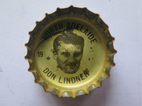 NORTH ADELAIDE ROOSTERS FOOTBALL CLUB DON LINDNER COKE CROWN SEAL ...