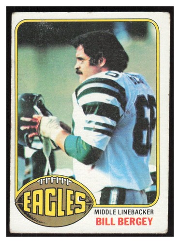1976 Topps #165 Bill Bergey - Philadelphia Eagles | eBay