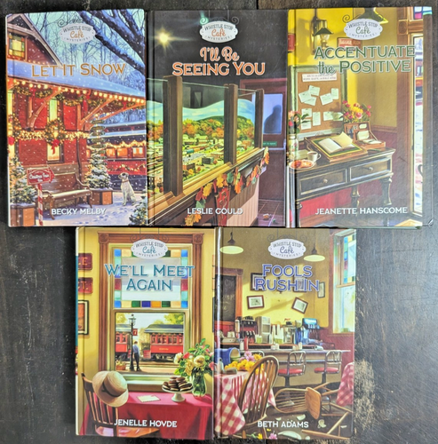 5 Whistle Stop Cafe Mysteries Book Lot Guideposts Hardcover Set 2023 ...