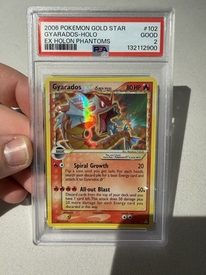 PSA 2 Gold Star Gyarados Ex Holon Phantoms Eng. Pokémon | eBay UK