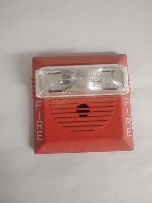Wheelock NS-24MCW Strobe Light Fire Alarm Red. Pre-owned | eBay