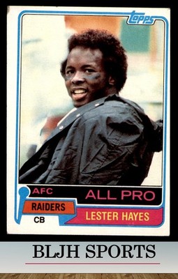 1981 Topps #20 Lester Hayes Oakland Raiders (1A8) | eBay