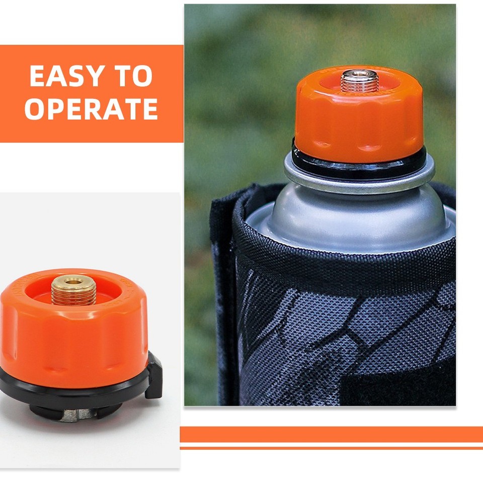 Camping Stove Adapter Outdoor Cooking Gas Connector Burner Bottle ...
