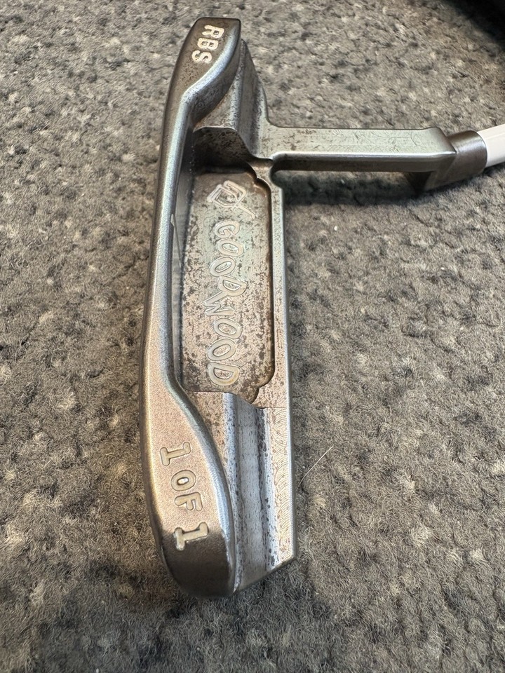 Goodwood Golf Putter 33" RH Accra FXP 300 Super Stroke RARE W/Headcover ...