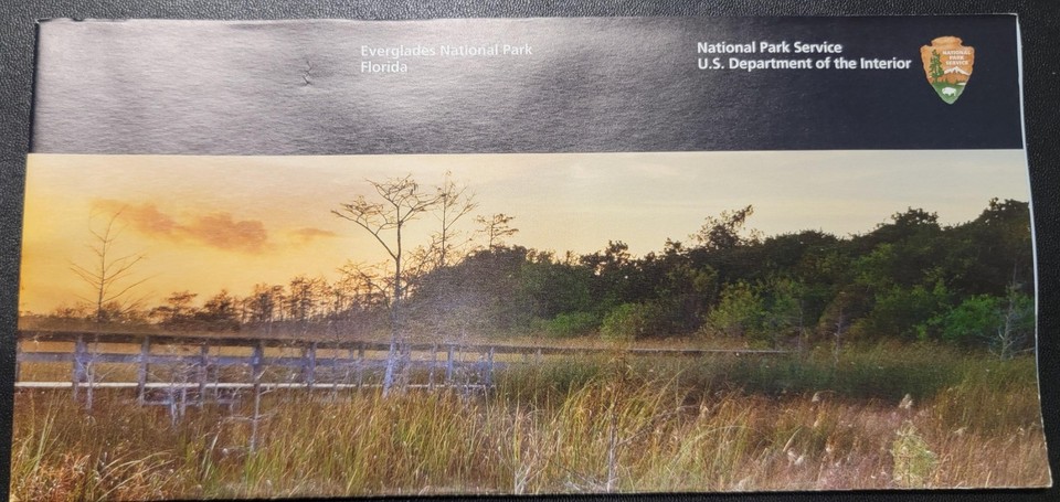 Everglades National Park NPS UniGrid NEW - Brochure/Map | eBay