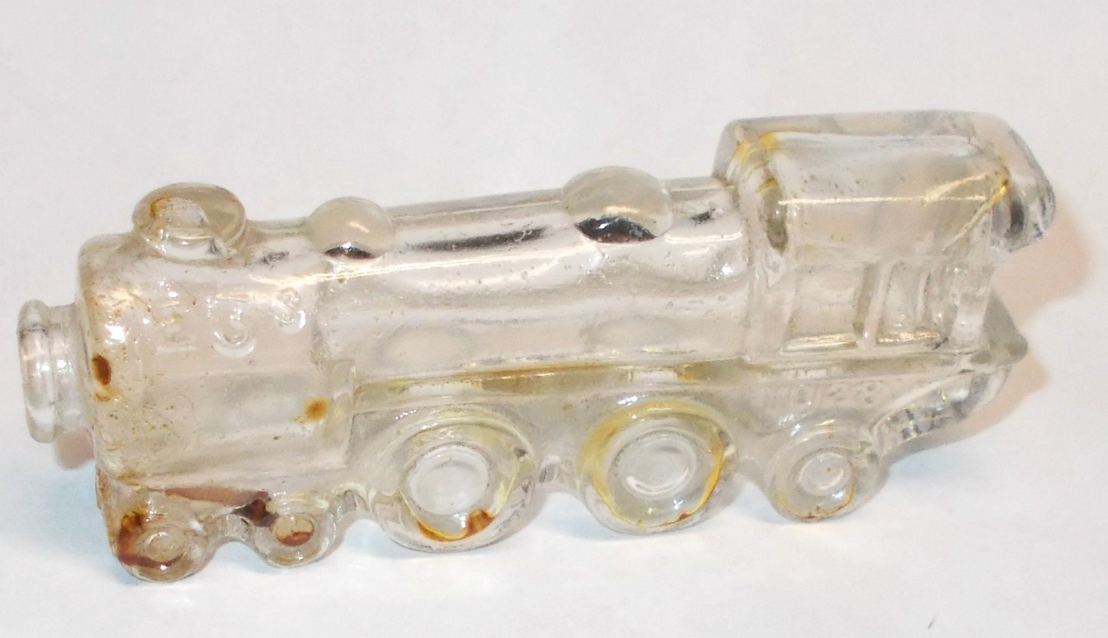 Vintage Glass Locomotive Train #1028 Candy Container | eBay