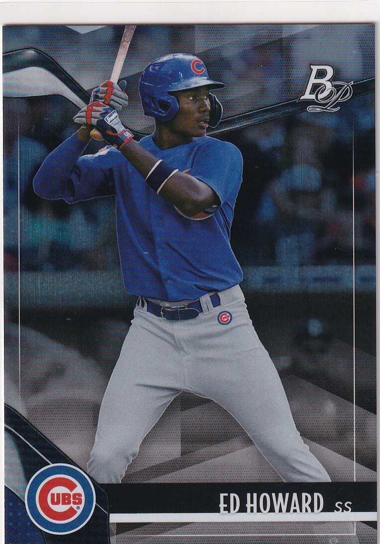 2021 BOWMAN PLATINUM RC ED HOWARD CHICAGO CUBS ROOKIE BASEBALL JC-2029 ...