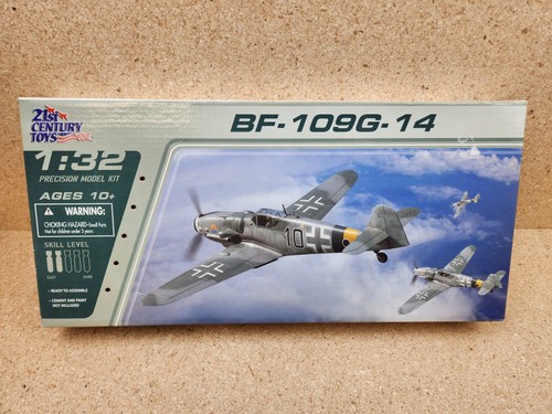 RARE 21ST CENTURY TOYS #22106 BF-109G-14 1/32 SCALE Model Airplane Kit ...