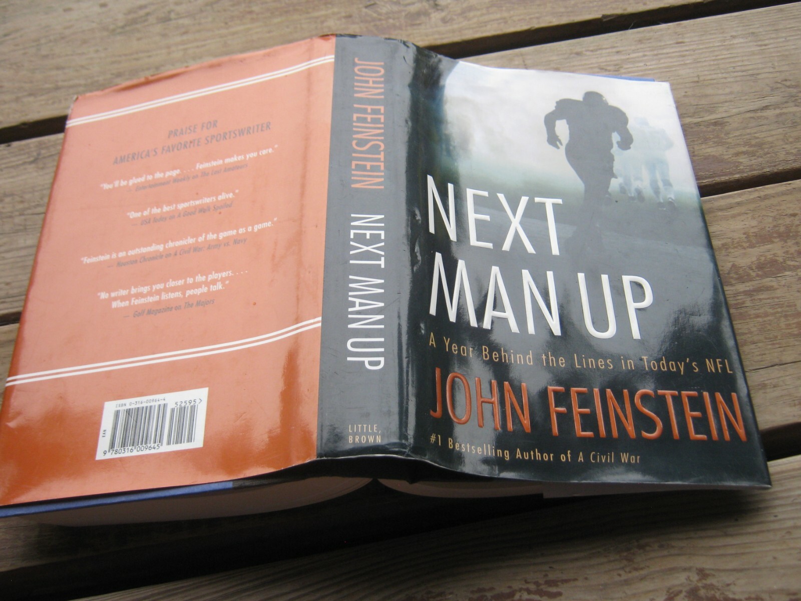 2005 First Edition Next Man Up Today's NFL by John Feinstein hardcover ...