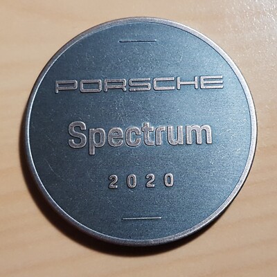 Porsche Coin Medal 2020 Porsche Cayenne Turbo Coupe - Original | eBay