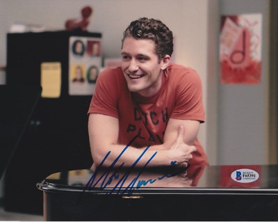 MATTHEW MORRISON SIGNED 8X10 PHOTO GLEE BECKETT BAS AUTOGRAPH AUTO COA ...