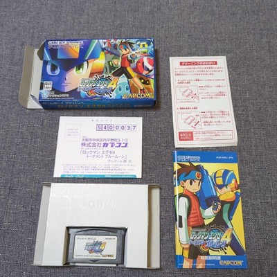 Mega Man Battle Network 4 ROCKMAN EXE GBA AGB-P-B4BJ 2003 Region free Nintendo | eBay