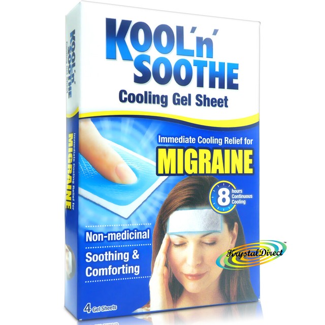 Kool 'n' Soothe Migraine Cooling Strips - 4 Strips for sale online | eBay