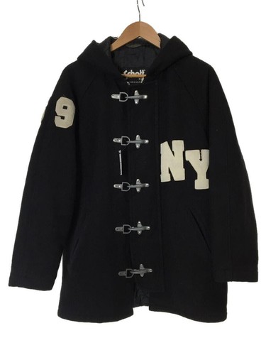 Schott Fireman Jacket wool black M Used | eBay