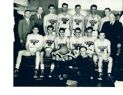 1949 CHICAGO STAGS 8X10 TEAM PHOTO ILLINOIS BASKETBALL | eBay