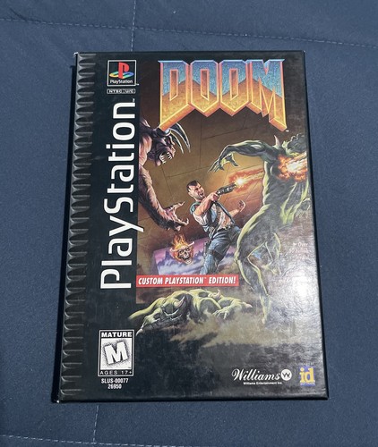 DOOM (1995) PlayStation Longbox Game -COMPLETE- | eBay