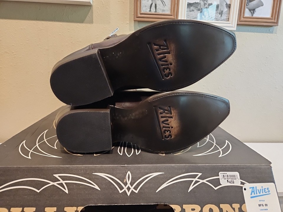NEW Limited Edition Alvies Billy Gibbons ZZ Top BFG Cowboy Boot Men's ...