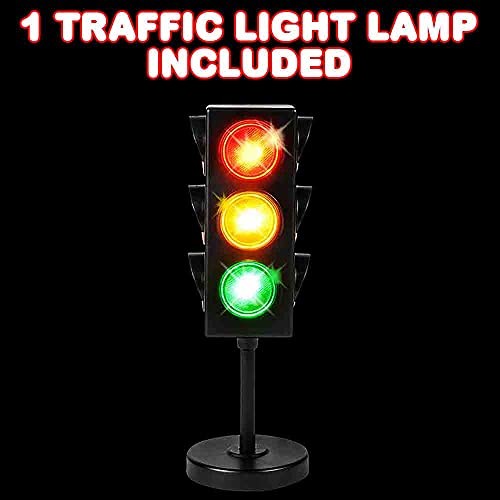 Traffic Light Table Lamp for Kids, 1 PC, Bedside Lamp with Color ...