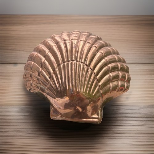 Vintage Copper Detailed Scallop Shell Jelly Mold | eBay