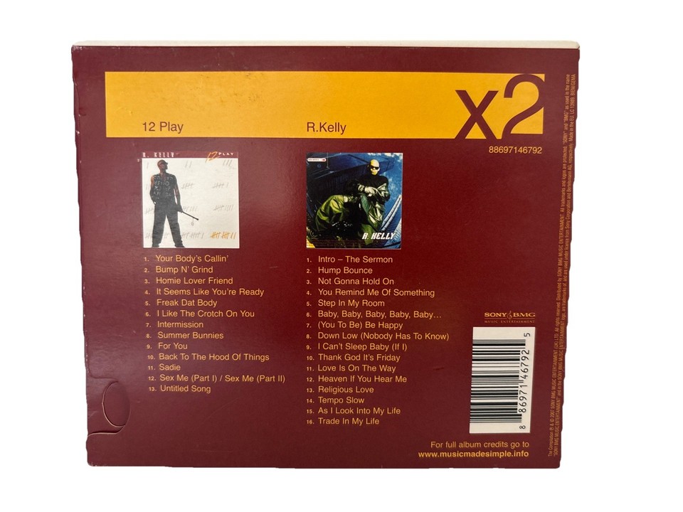 R Kelly 2CD - 12 play/ R Kelly | eBay UK