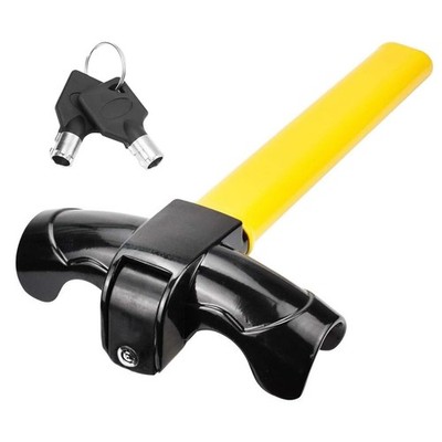 Steering Wheel Lock Bar Heavy Duty Car Van Lawnmower Anti Theft ...