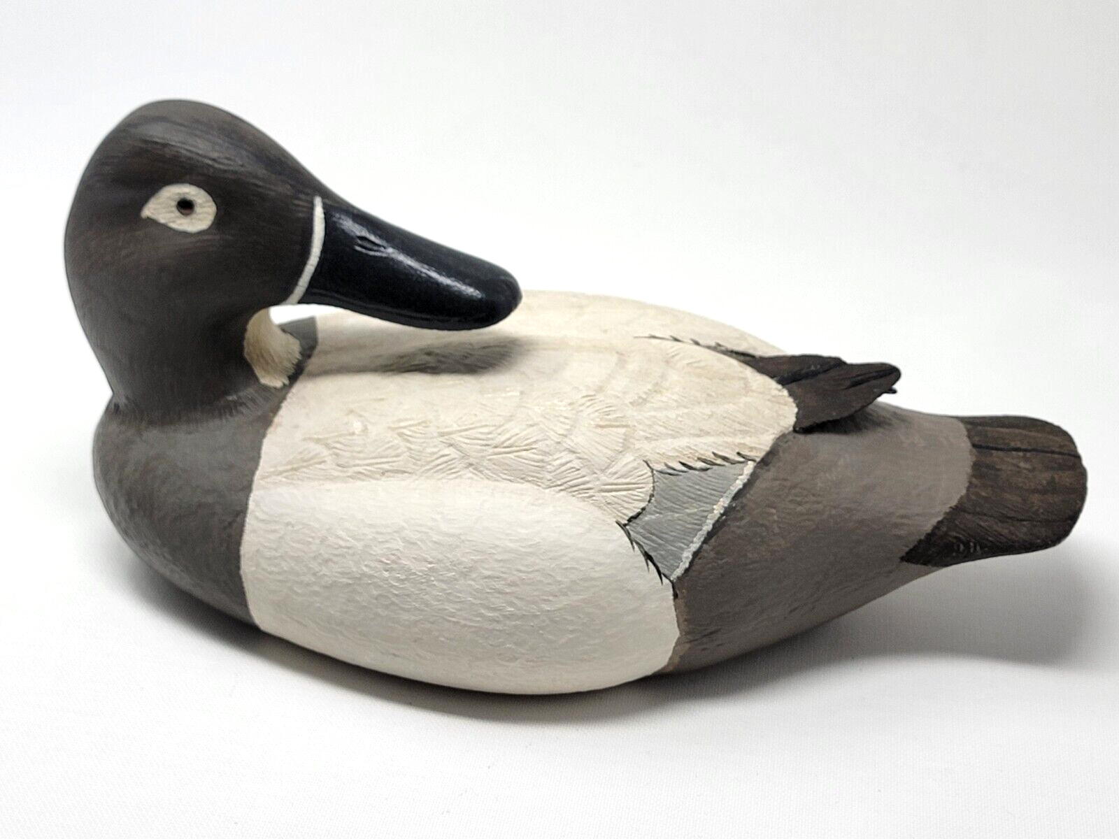 Canvasback Hen Duck Decoy Hand Carved Mike Gleason Perry Hall MD 2004 ...