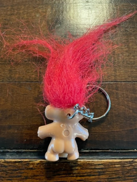 Troll Doll Key Chain Pencil Topper - Red Hair | eBay