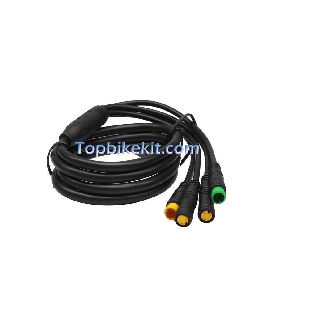 For Bafang 1T4 extend cable E-Bus Wiring Harness Cable BBS01 BBS02 ...