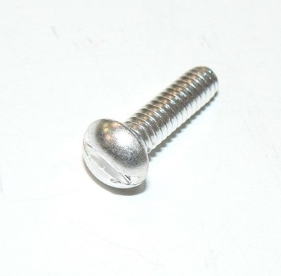 10-24 X 3/4" Round Head Slotted Aluminum Machine Screws - Lot of 100 ...